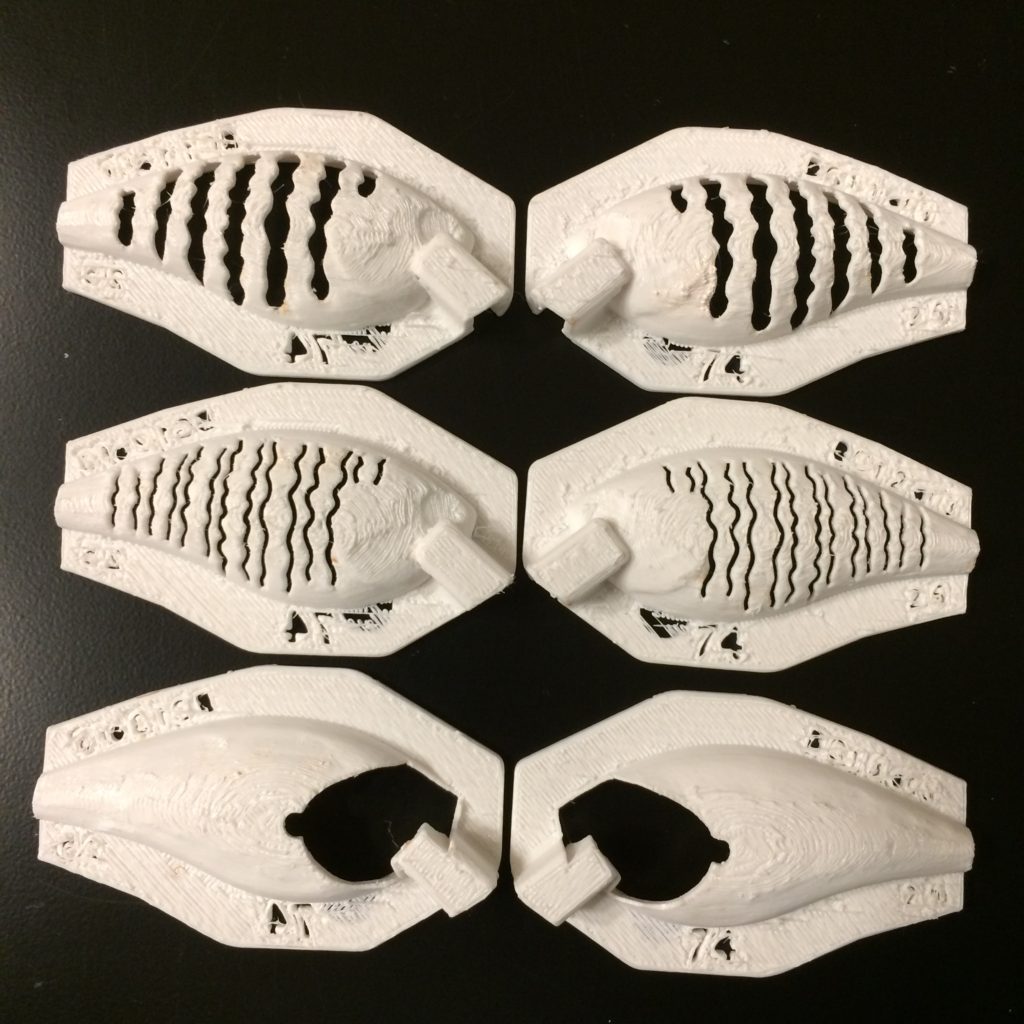 LC2.5 Bluegill 3-pc Stencil Set > Lure Making > Backwater Outfitting