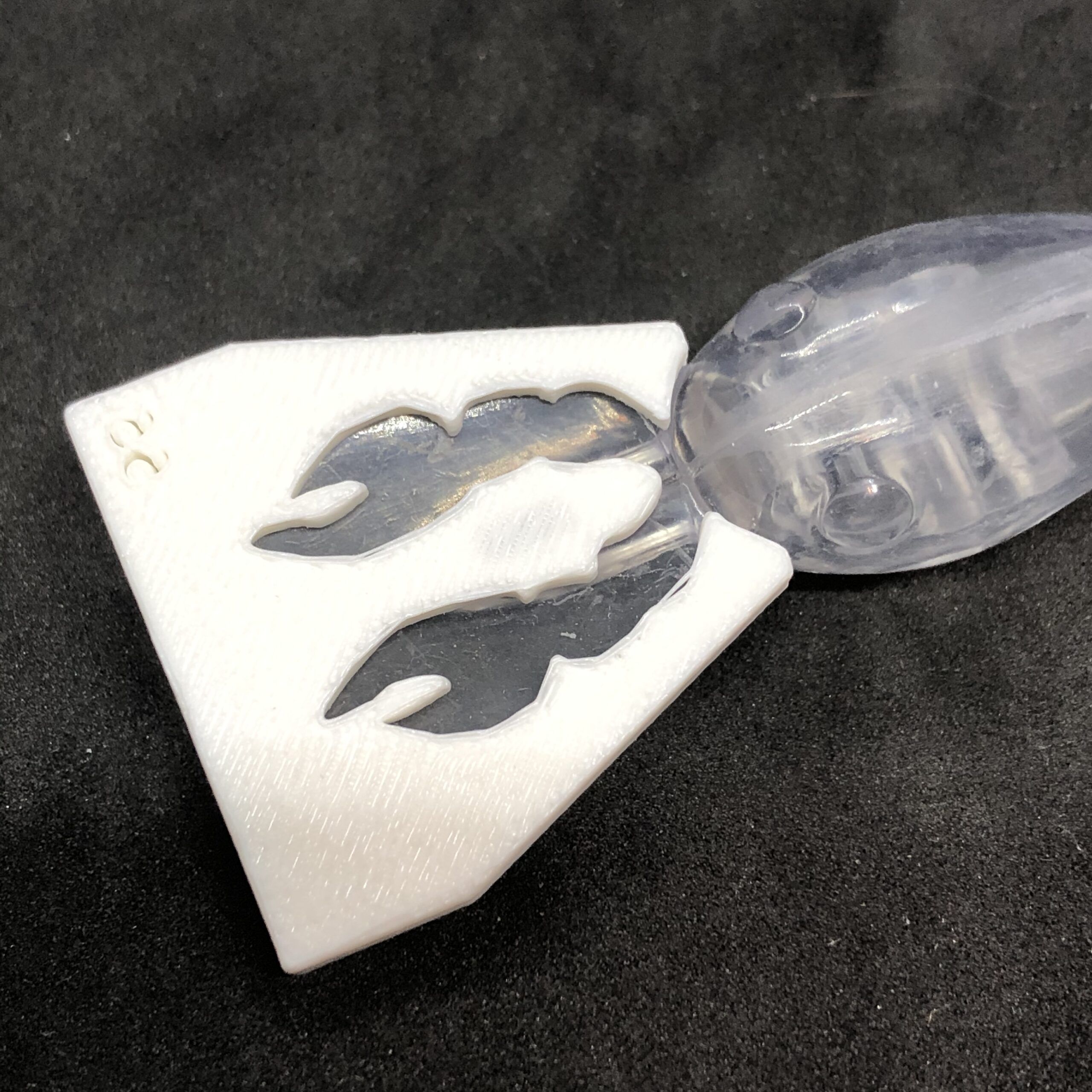 Rockin 55 Craw Claw Stencil > Lure Stencils > Backwater Outfitting