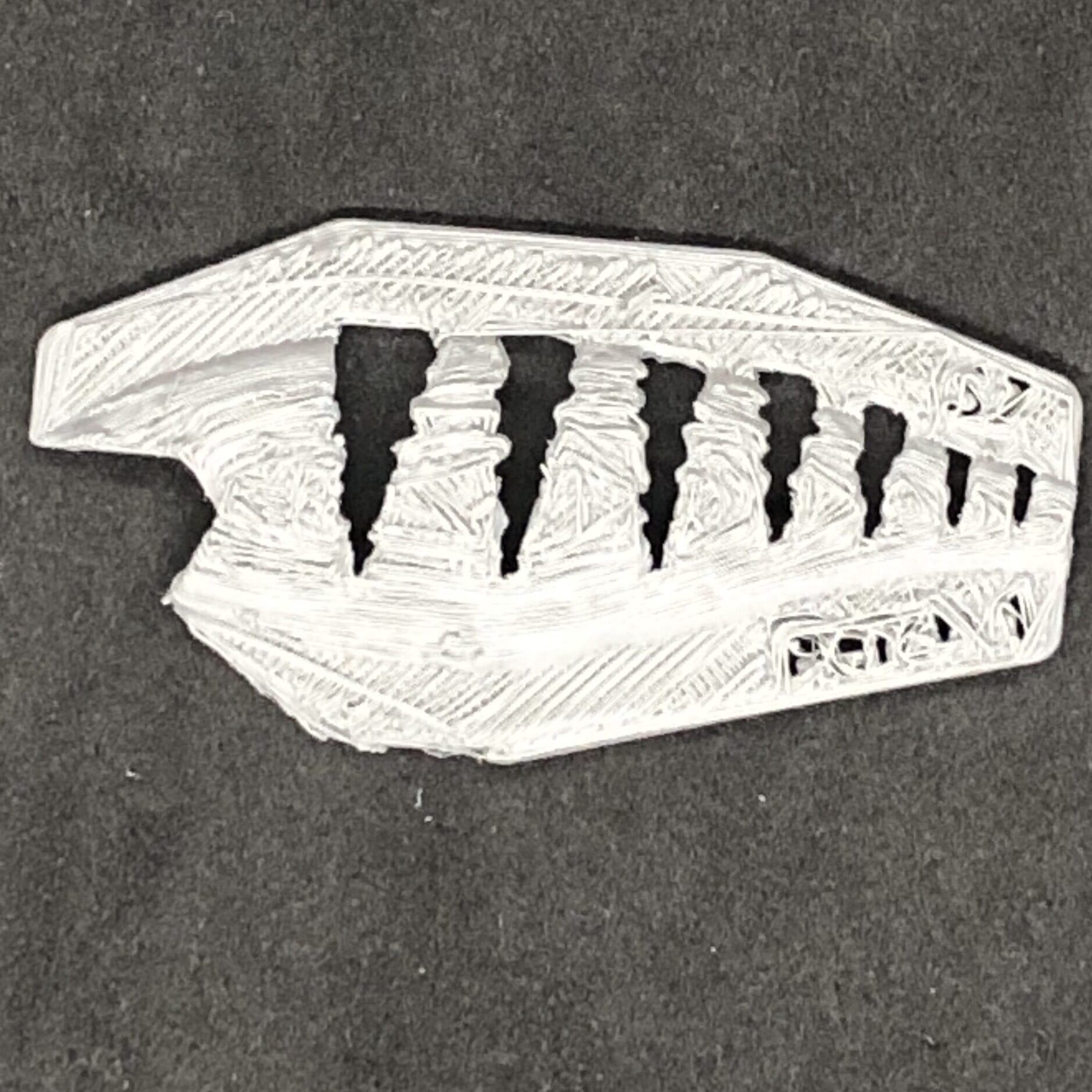 Rap Crank Perch 1 Stencil > Lure Stencils > Backwater Outfitting