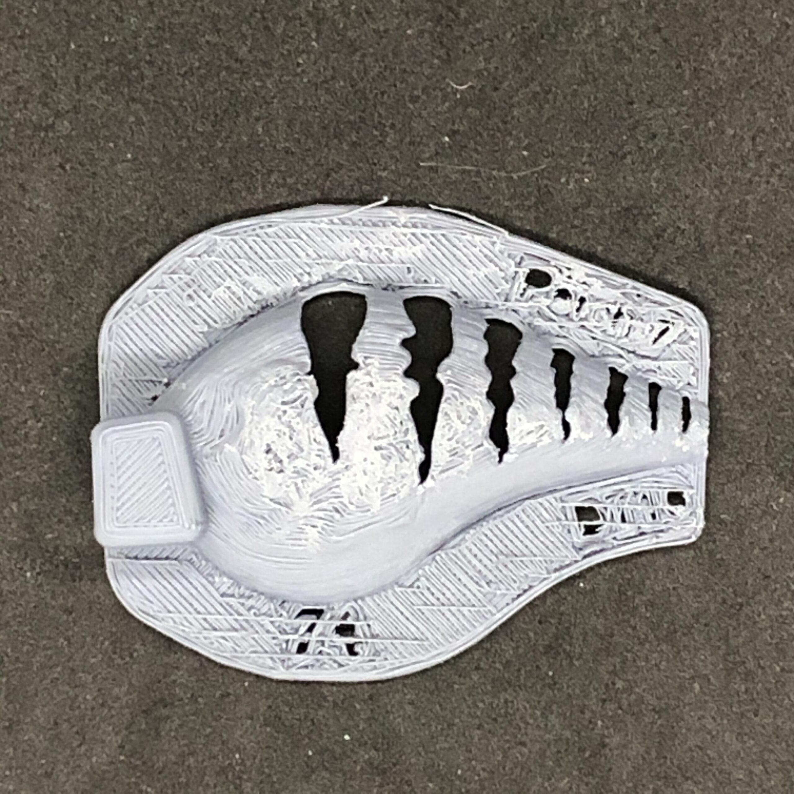 Economy DDT10 Perch 7 Stencil > Lure Stencils > Backwater Outfitting